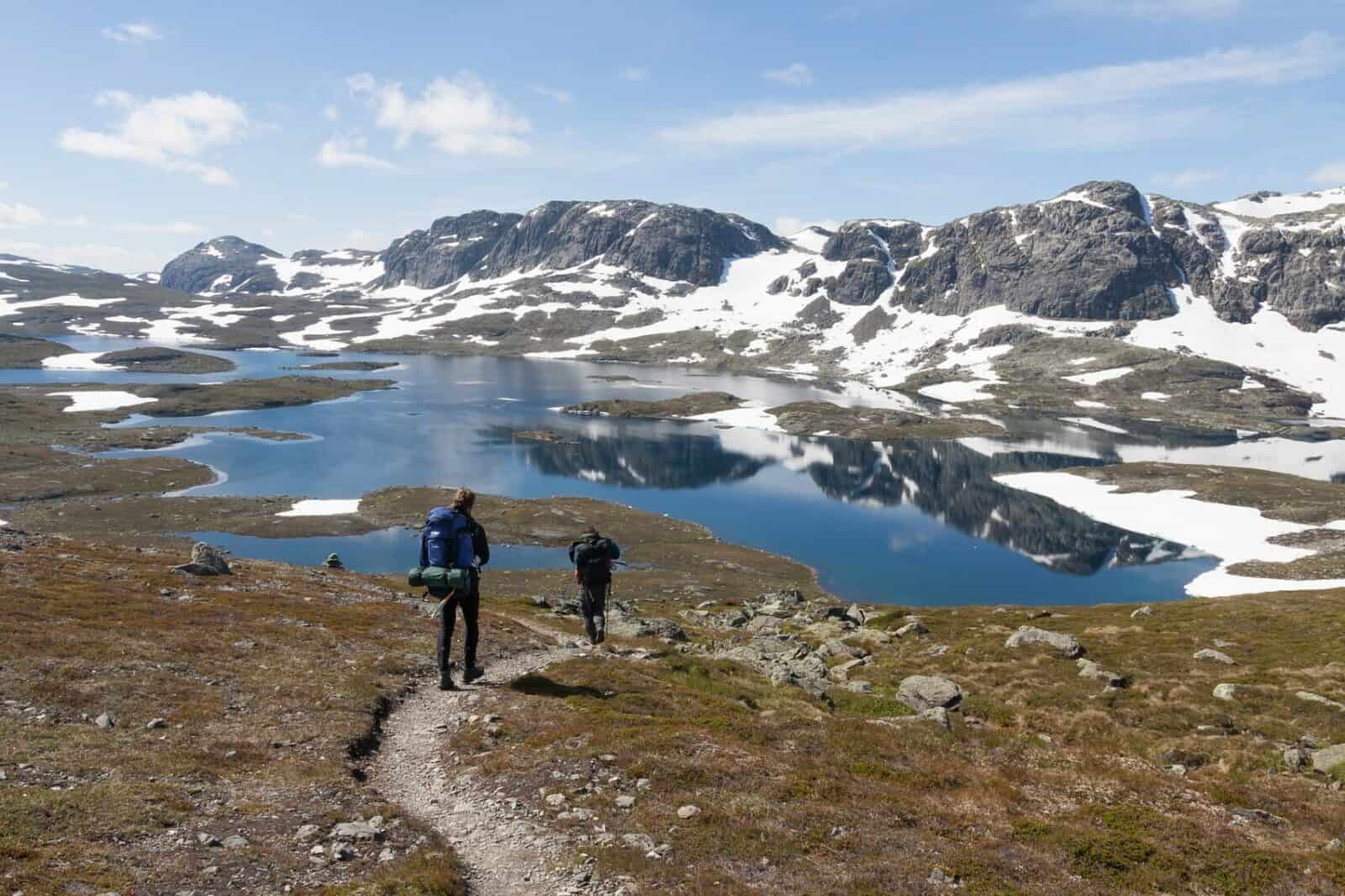 Telemark Norvège : comté de montagnes, lacs, forêts et plages